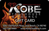 Kobe Steakhouse & Lounge Gift Card
